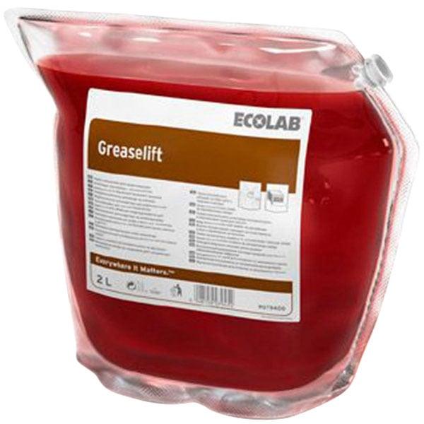 ECOLAB Greaselift Grillreiniger & Fettlöser 2x2,0L UN3267 Ätzender bas ...